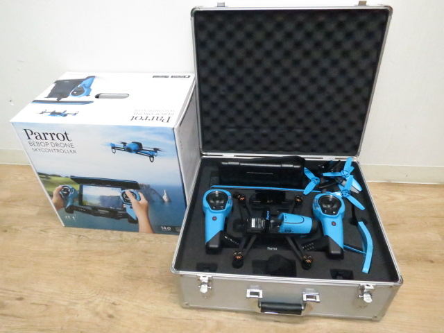 1円~ Parrot BEPOP DRONE SKYCONTROLLER ドローン ブルー ハードケース付 パロット セット(その他)｜売買されたオークション情報、yahooの商品情報を ...