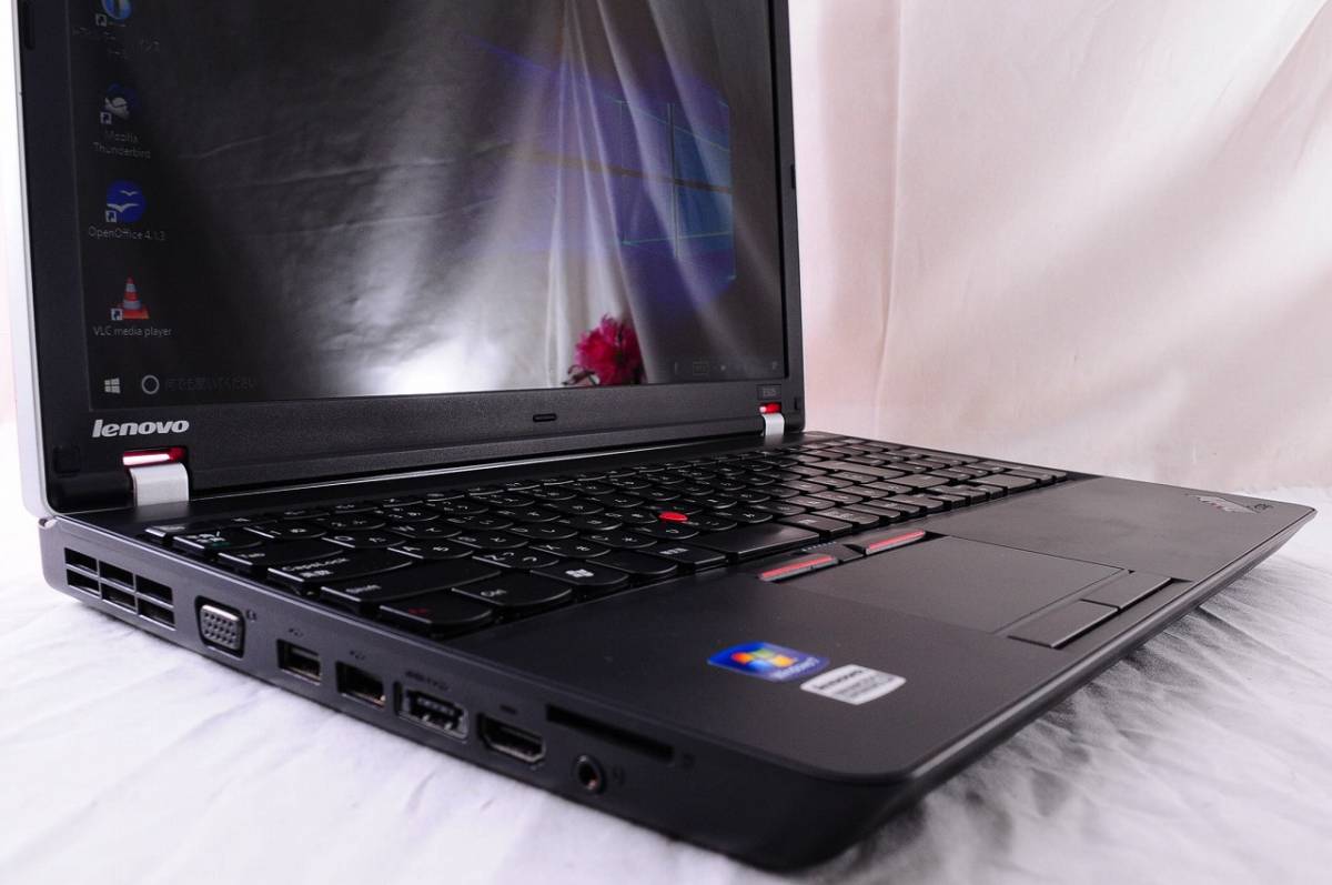 お買得 Lenovo ThinkPad Edge E525 最新Win10 大容量320GB 大画面液晶 Blu-ray対応 無線 Wi-Fi ...