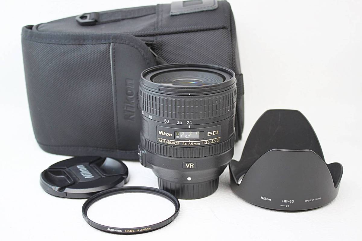 Nikon ニコン AF-S NIKKOR 24-85mm F3.5-4.5 G ED VR 付属品多数(ニコン)｜売買されたオークション情報 ...