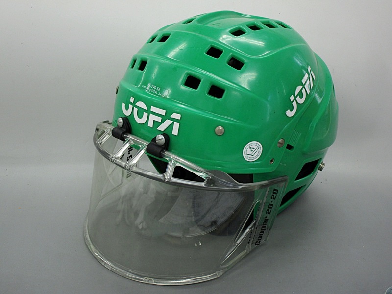 01/21-03 JOFA ジョファ ヘルメット 緑系 スポーツ用品(アイスホッケー)｜売買されたオークション情報、yahooの商品情報を ...
