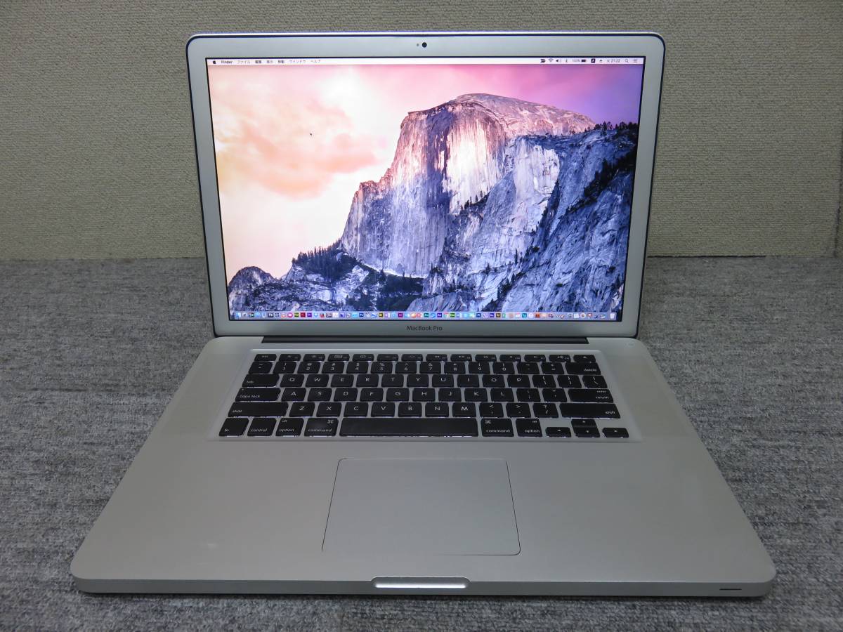 MacBook Pro A1286 Early 2011 15.4型 高速 i7 / 8GB / 1TB ダブル Mac OS X ...