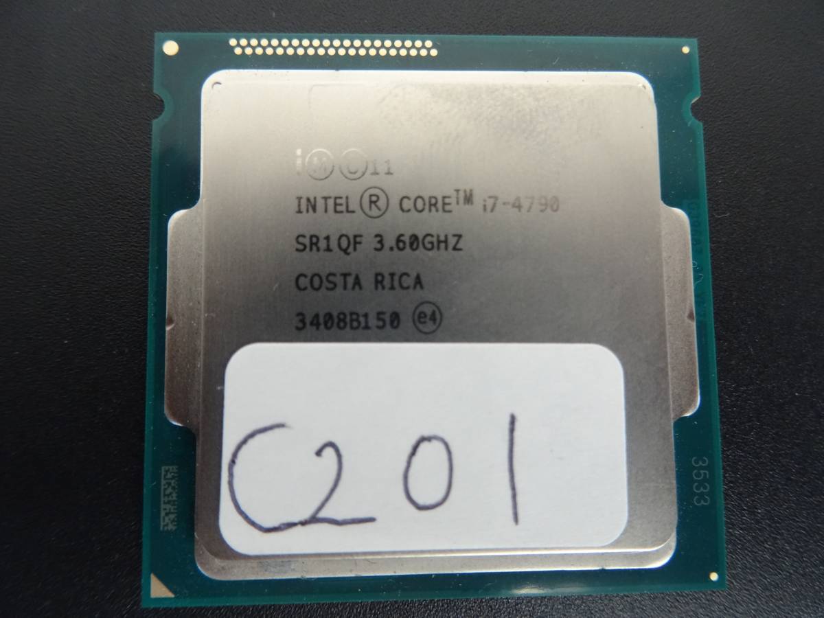 Intel Core i7 i7-4790 SR1QF 3.60GHz Socket 1150 LGA1150 管理C201(Core i7 ...