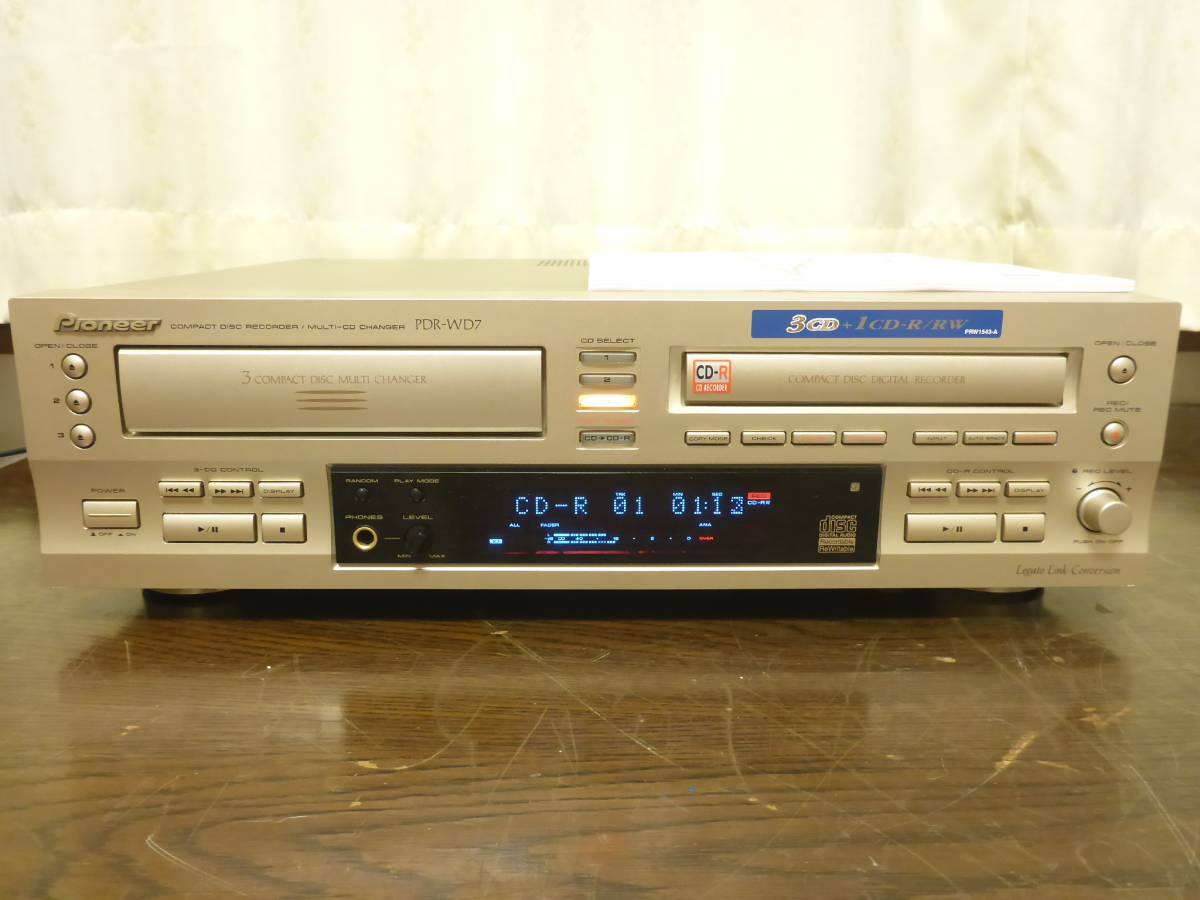 pioneer PDR-WD7 CDレコーダー パイオニア(パイオニア)｜売買されたオークション情報、yahooの商品情報をアーカイブ公開 ...
