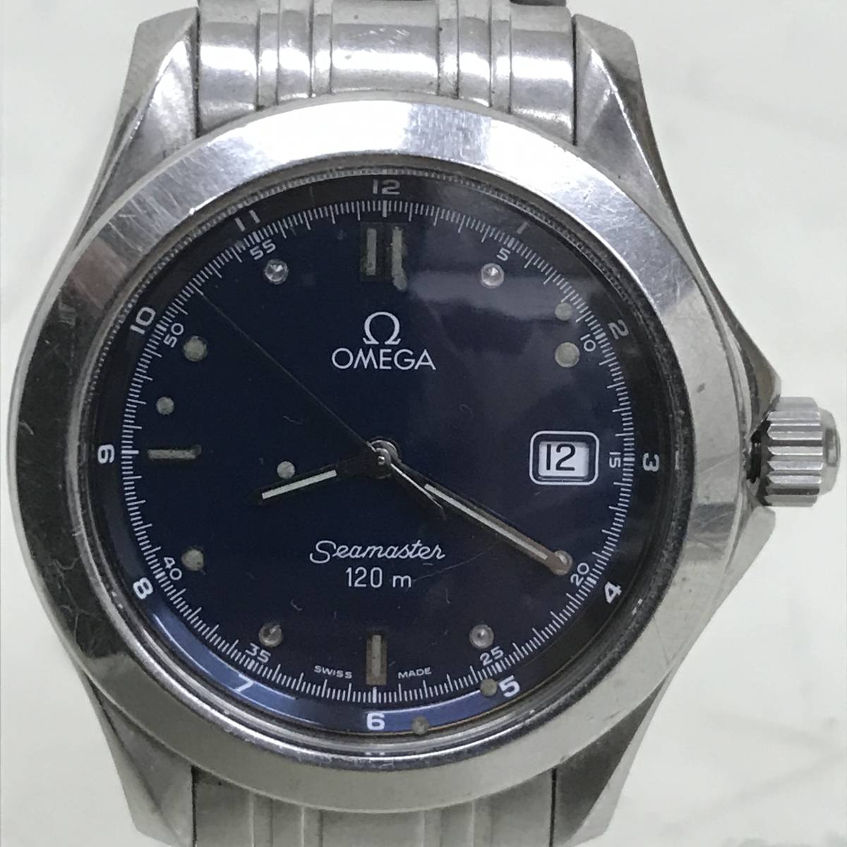 オメガ OMEGA クォーツ シーマスター120m 腕時計 メンズ デイト(その他)｜売買されたオークション情報、yahooの商品情報をアーカイブ公開 - オークファン（aucfan.com）