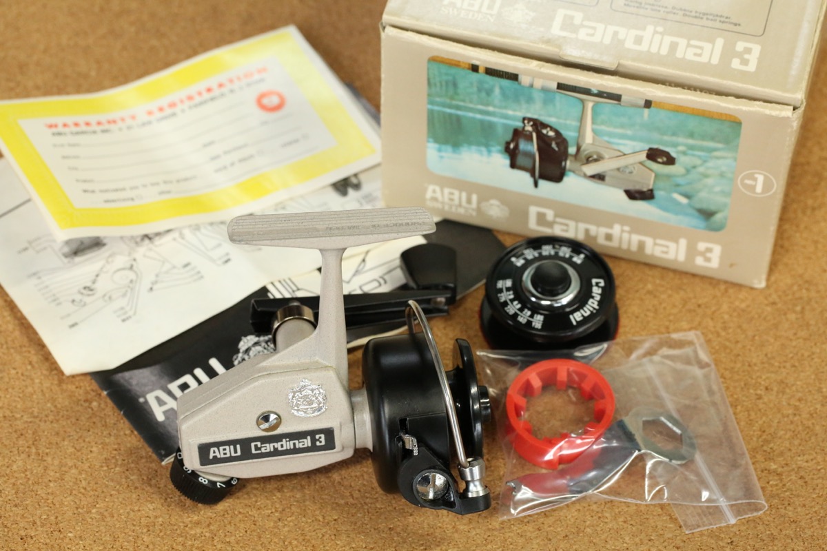 ABU Cardinal 3 アブ カーディナル 3 810401 オールド 品 付属品あり(アブガルシア)｜売買されたオークション情報 ...