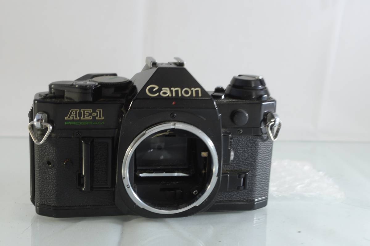キャノン CANON AE-1 PROGRAM ボディ ブラック 3543(キヤノン)｜売買されたオークション情報、yahooの商品情報をアーカイブ公開 - オークファン（aucfan.com）