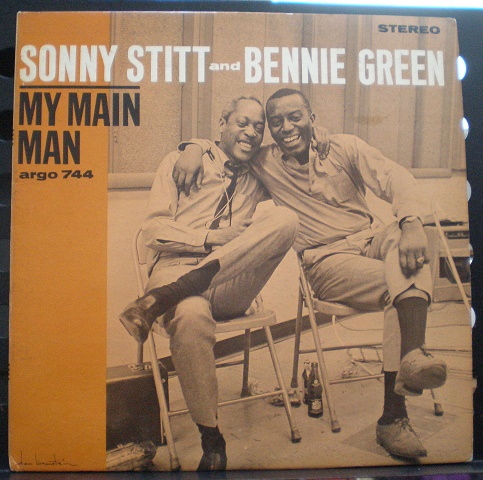 US-Orig SONNY STITT / My Main Man and Bennie Green Joe Diorio ARGO ...