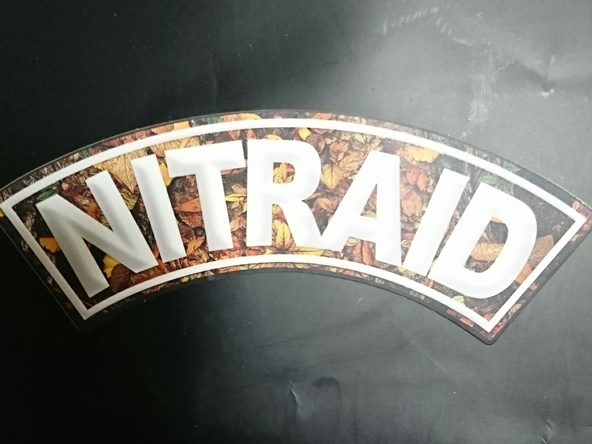 nitraid アーチロゴ ステッカー arch logo sticker autumn gold ノベルティ(ナイトレイド)｜売買されたオークション情報、yahooの商品情報をアーカイブ公開 ...