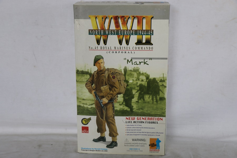 東京 DRAGON WW2 NORTH WEST EUROPE 1944-45 ROYAL MARINES COMMAN(武器、個人装備 ...