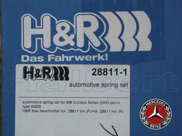 H&R スポーツスプリング BENZ Cクラス C205 クーペ C180 ダウンサス 28811-1(スプリング)｜売買されたオークション ...