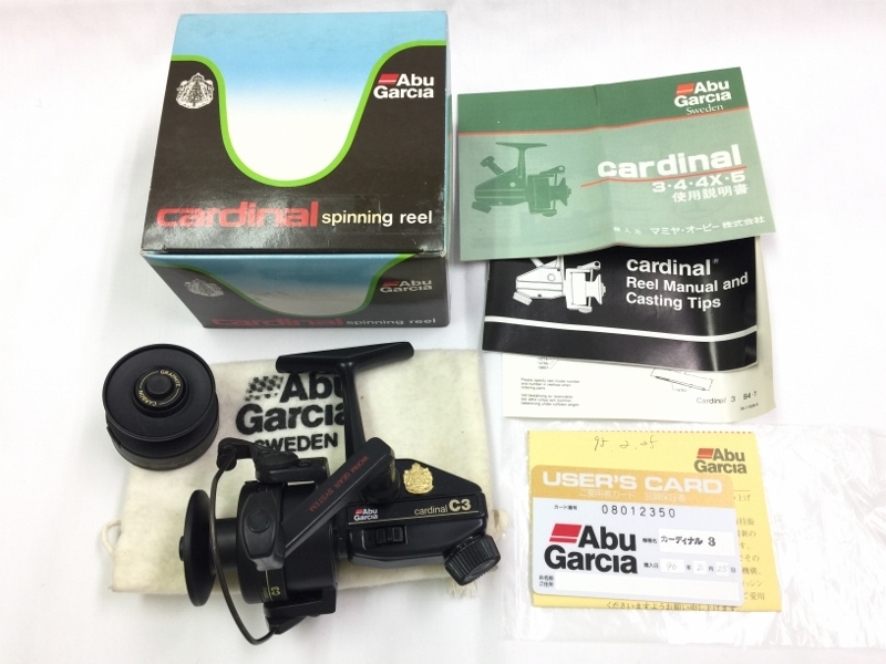 ABU Garcia Cardinal アブ カーディナル C3 スペアスプール付き オリムピック(アブガルシア)｜売買されたオークション情報 ...