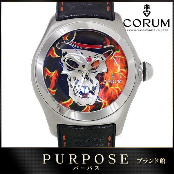 コルム CORUM バブル バロン サメディ Bubble Baron Samedi 082 170 20 メンズ 腕時計 777本限定 自動 ...