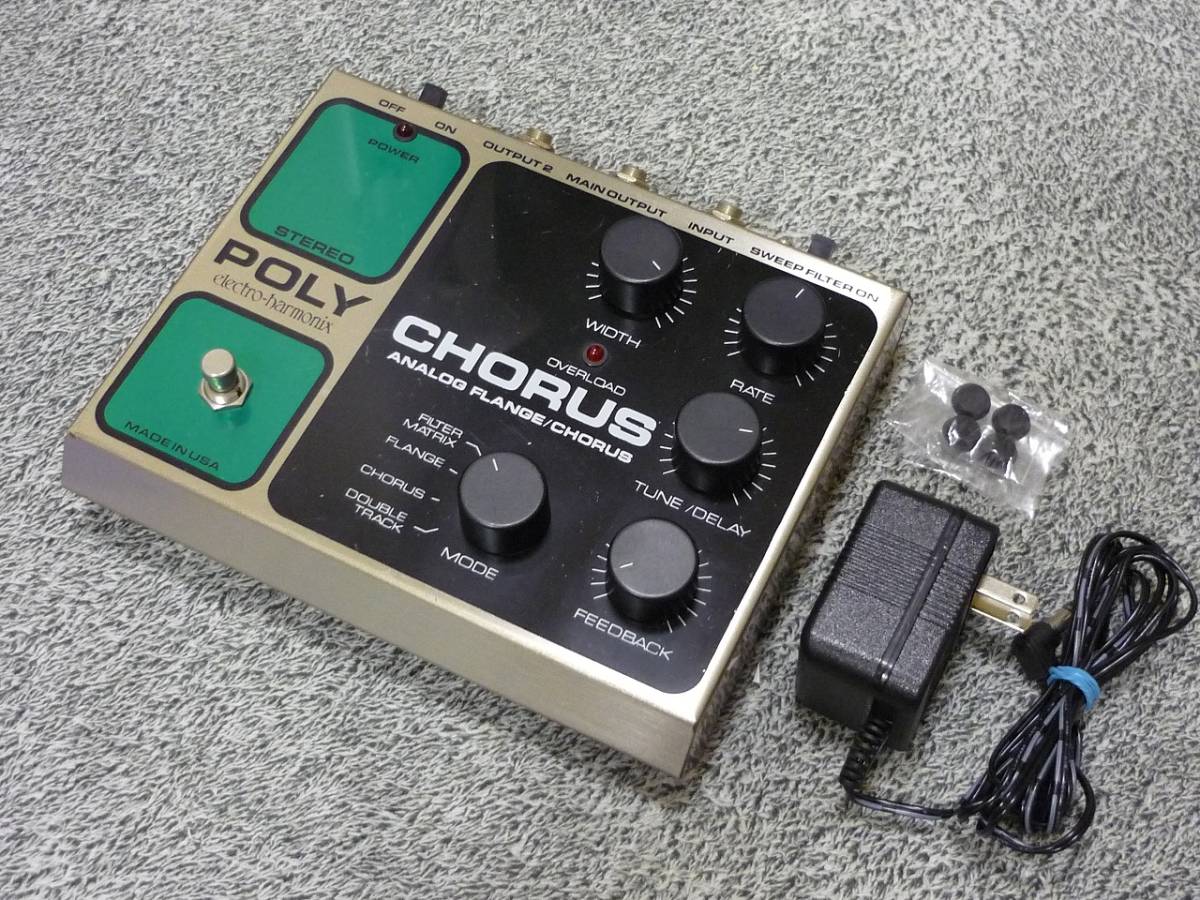 正規輸入品 STEREO POLY CHORUS electro harmonix エレクトロハーモニクス エレハモ polychorus ...