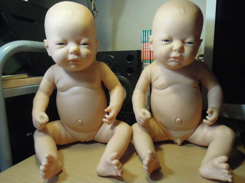 ベビードール 男女ペア MAX ZAPF社 西ドイツ 1986 保育実習用 沐浴人形 ソフビ製 体長約50cm(ビスクドール)｜売買されたオークション情報、yahooの商品情報をアーカイブ公開 ...