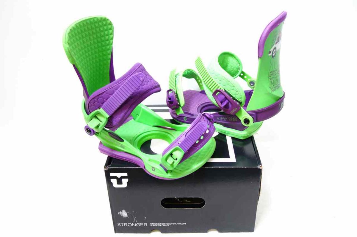 キレイ 18’ UNION CONTACT SCOTTY STEVENS シグネチャー ユニオン コンタクトモデル スノーボード用ビンディング ...