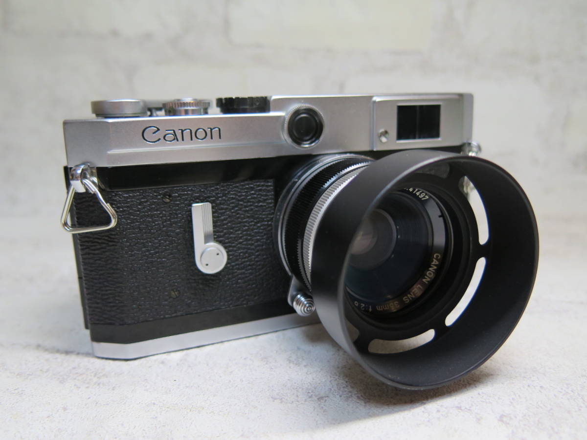 古いカメラ CANON CAMERA COMPANY キャノン 6L 35mm F2.8(キヤノン)｜売買されたオークション情報、yahooの ...
