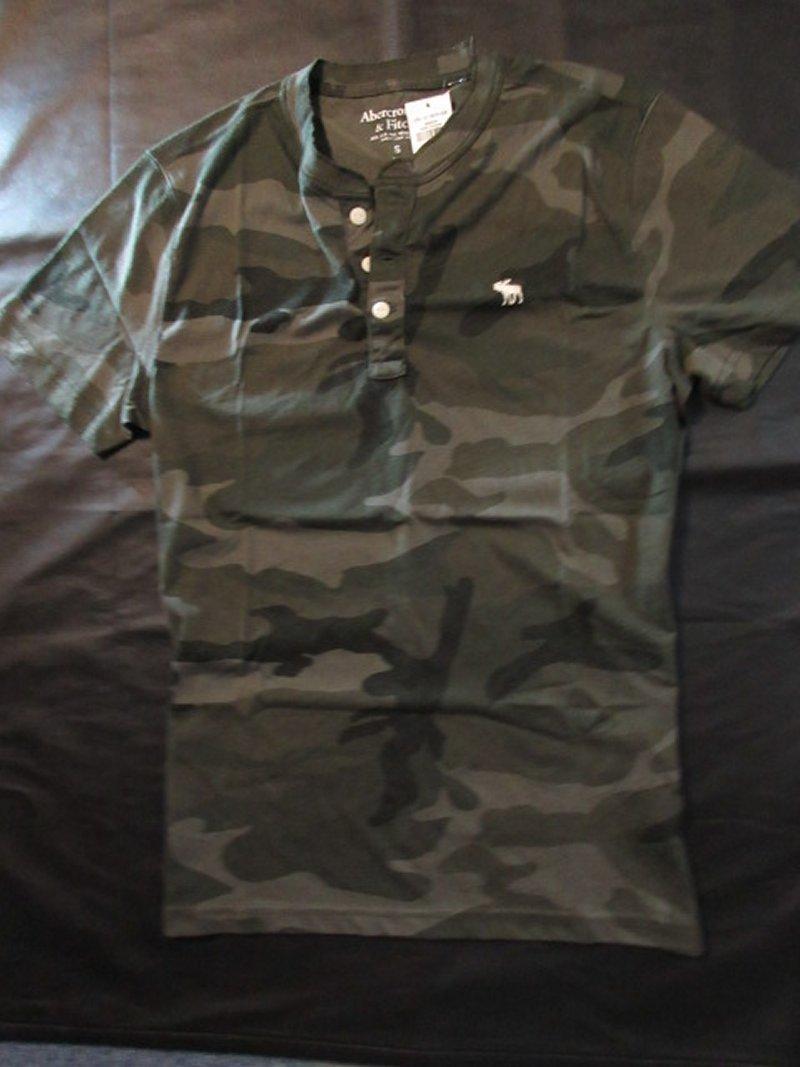 本物正規 アバクロ Tシャツ ヘンリー 0074-0036 迷彩 S(Sサイズ)｜売買されたオークション情報、yahooの商品情報をアーカイブ公開 - オークファン（aucfan.com）
