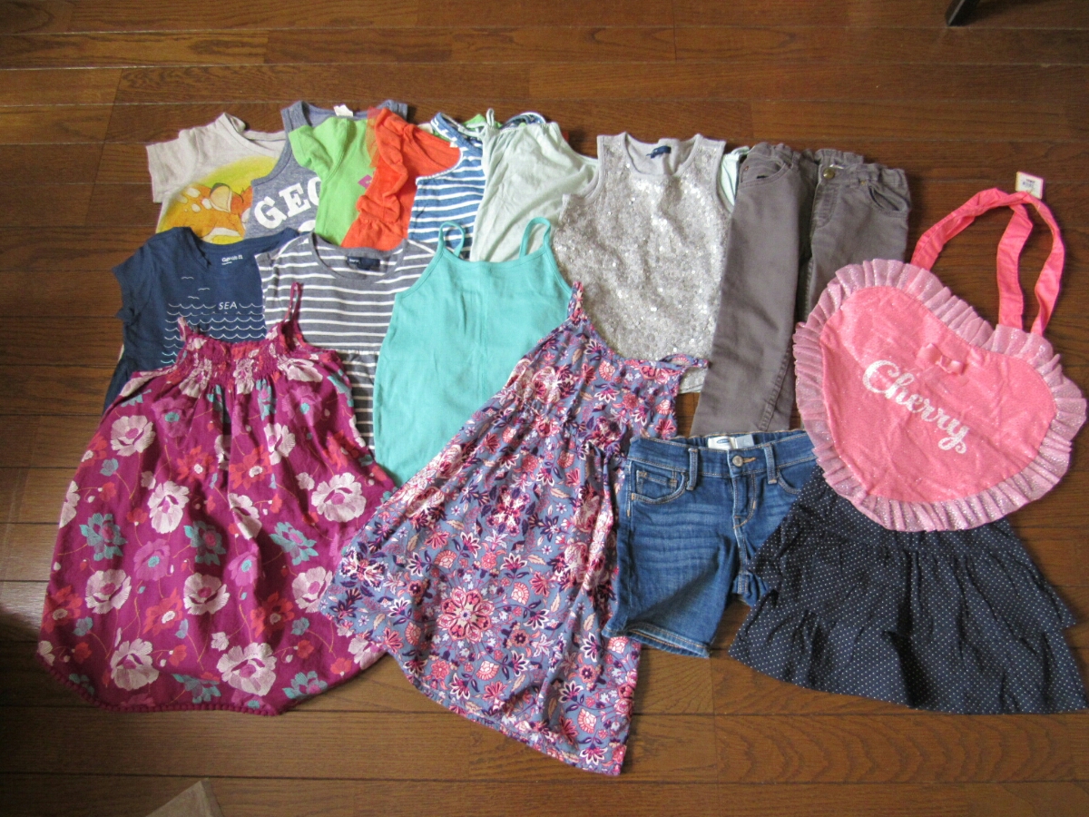 女の子110㎝夏服15着セット Gap/OldNavyなど オマケSWIMMER トートバッグ付(セット、まとめ売り)｜売買されたオークション情報、yahooの商品情報をアーカイブ公開 ...