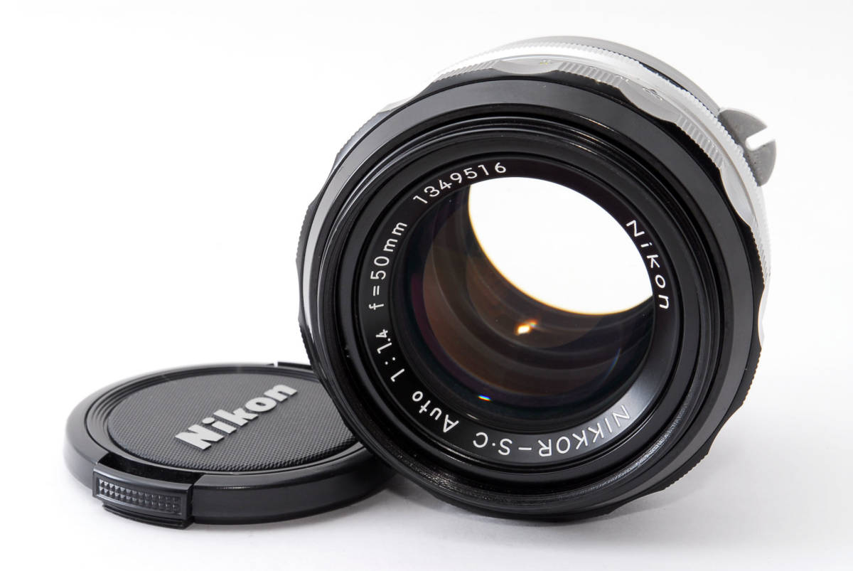 極上品 ニコン Nikon NIKKOR-S.C Auto 50mm F1.4 ♯2412(ニコン)｜売買されたオークション情報、yahooの ...