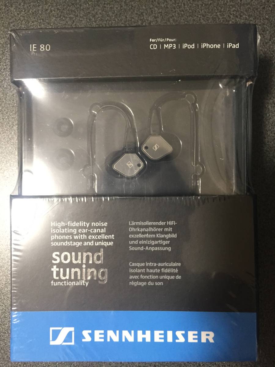 SENNHEISER ゼンハイザー IE80 カナル型イヤホン(ゼンハイザー)｜売買されたオークション情報、yahooの商品情報をアーカイブ ...