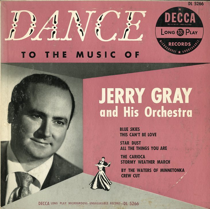 A00255400/ ジャズ 10インチ/Jerry Gray And His Orchestra Dance To The Music Of ...
