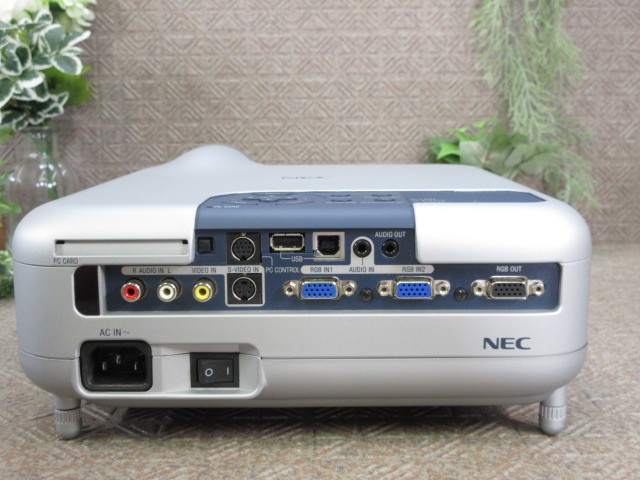 NEC / 2400lm プロジェクター / LT260K / ランプ使用 376時間 残82% / No.C498(本体)｜売買された ...