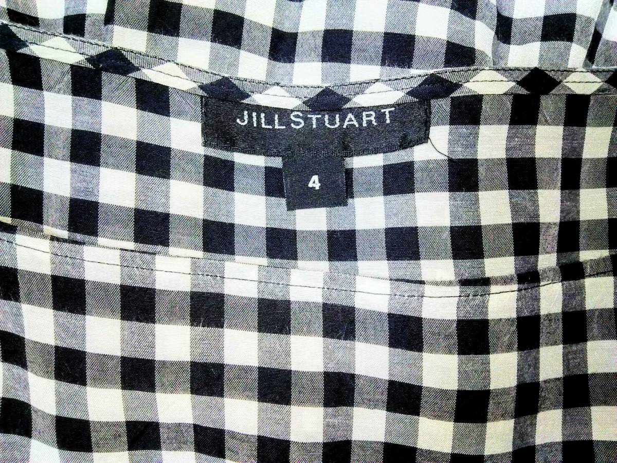 ジルスチュアート JILLSTUART 4 黒 リボン付き チェック柄ワンピース(ワンピース（ミニ）)｜売買されたオークション情報、yahooの商品情報をアーカイブ公開 - オークファン ...