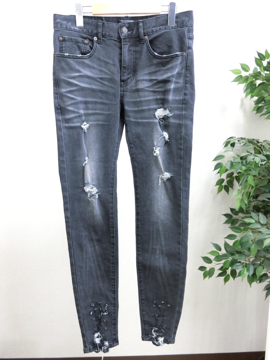 17SS glamb Everman denim 加工 ストレッチ ブラック デニム パンツ 1 黒 メンズ ST1807-148(パンツ)｜売買されたオークション情報、yahooの商品情報を ...