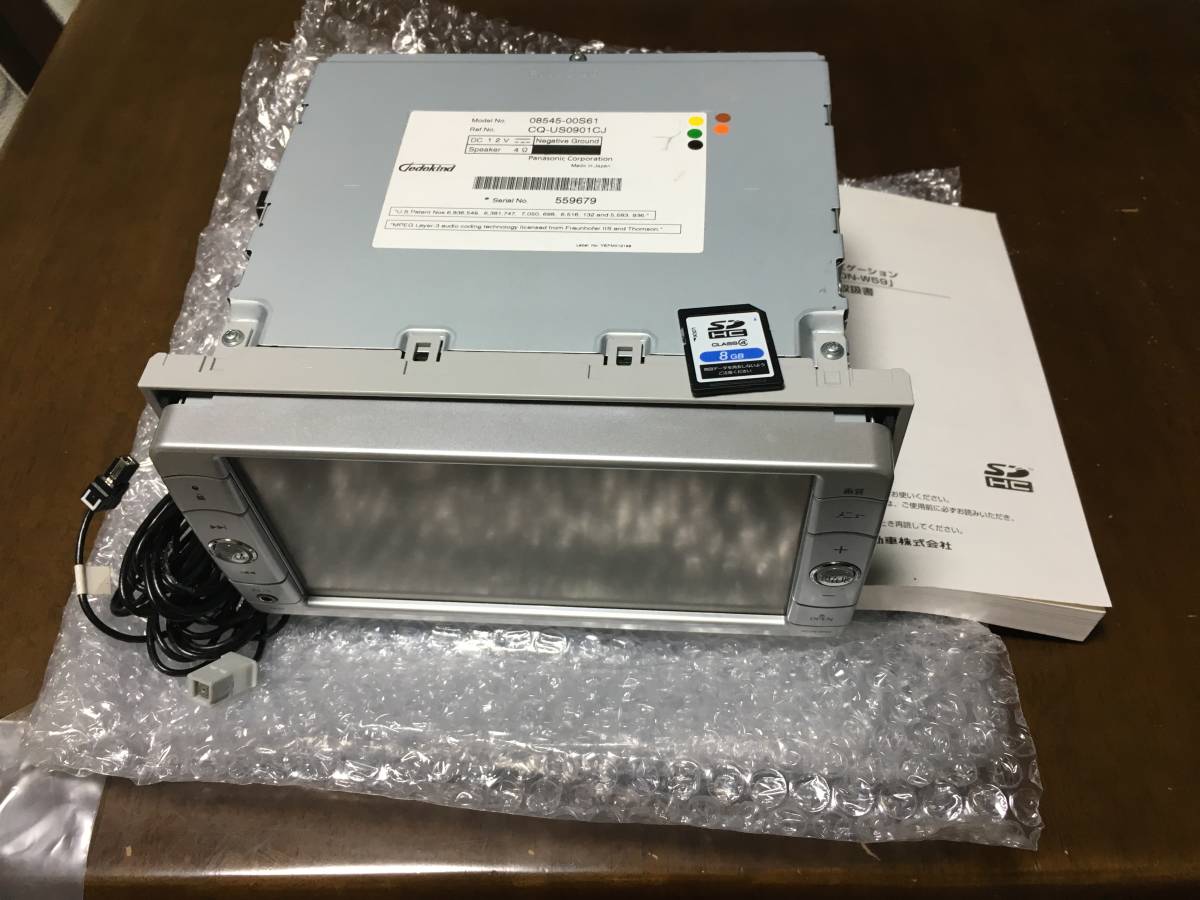 トヨタ純正NSDN-W59/メモリーナビ/CD DVD SD/地図データ2010年(トヨタ、ダイハツ)｜売買されたオークション情報、yahoo ...