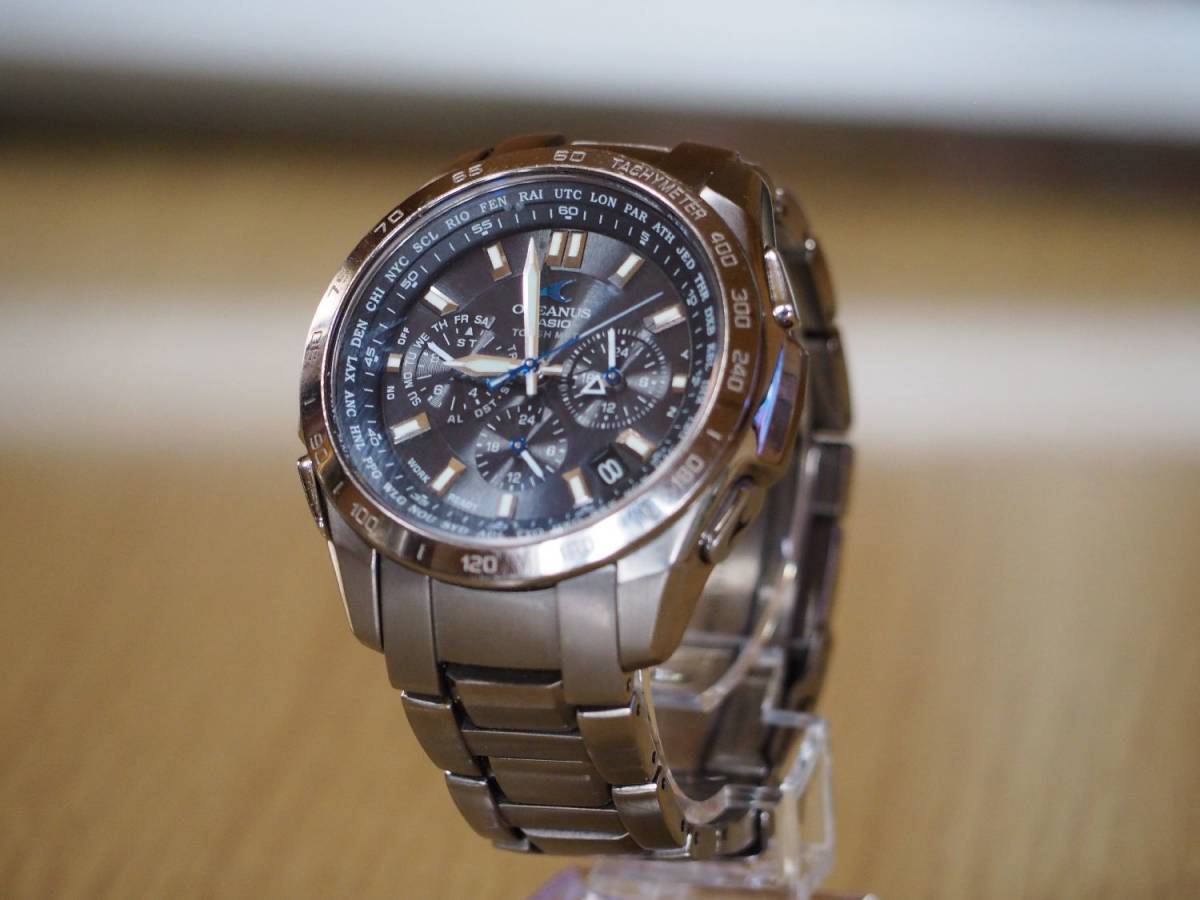 CASIO OCEANUS OCW-T600 電波時計 タフソーラー チタン 格安出品 カシオ オシアナス(OCEANUS)｜売買された ...