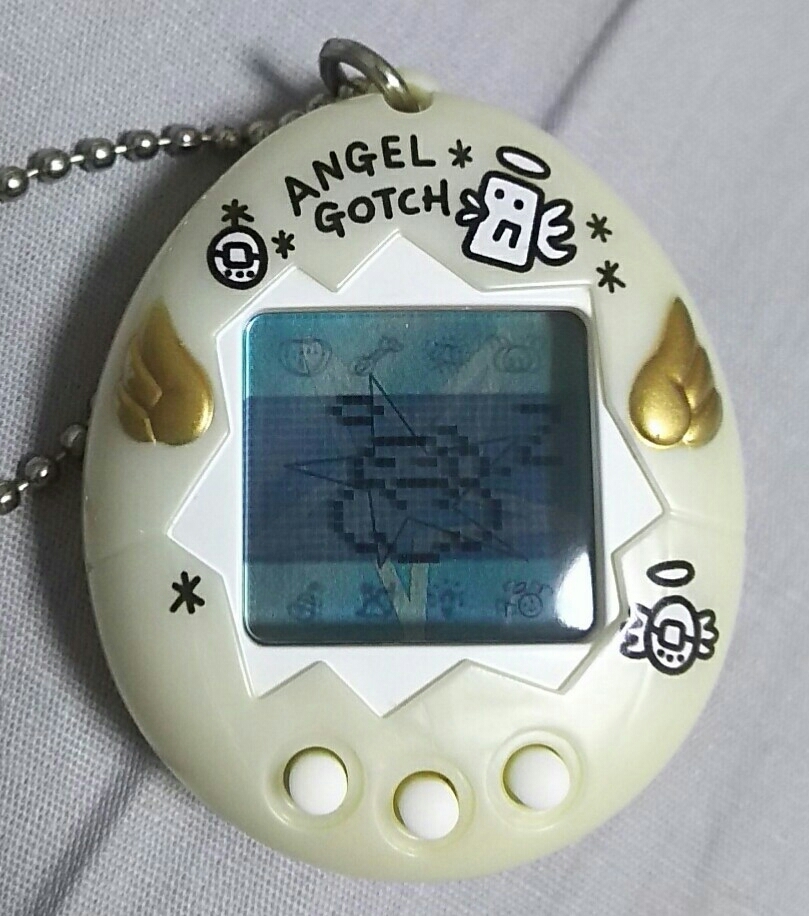 天使のたまごっち エンジェルゴッチ 専用ケース付き 品 1997当時もの レトロ 100円スタート バンダイ ANGEL GOTCH(その他 ...