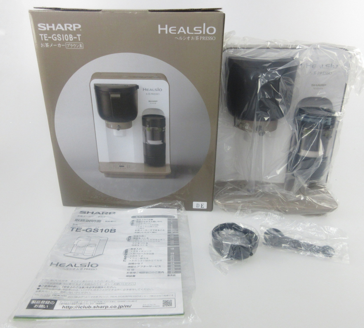 品 SHARP シャープ HEALSIO ヘルシオ お茶プレッソ TE-GS10B-T 15年製(キッチン、食卓)｜売買されたオークション情報、yahooの商品情報をアーカイブ公開 ...