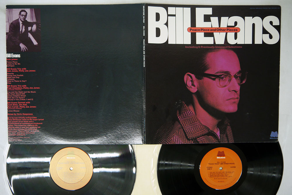 米 BILL EVANS/PEACE PIECE AND OTHER PIECES/MILESTONE M-47024(ジャズ一般)｜売買され ...