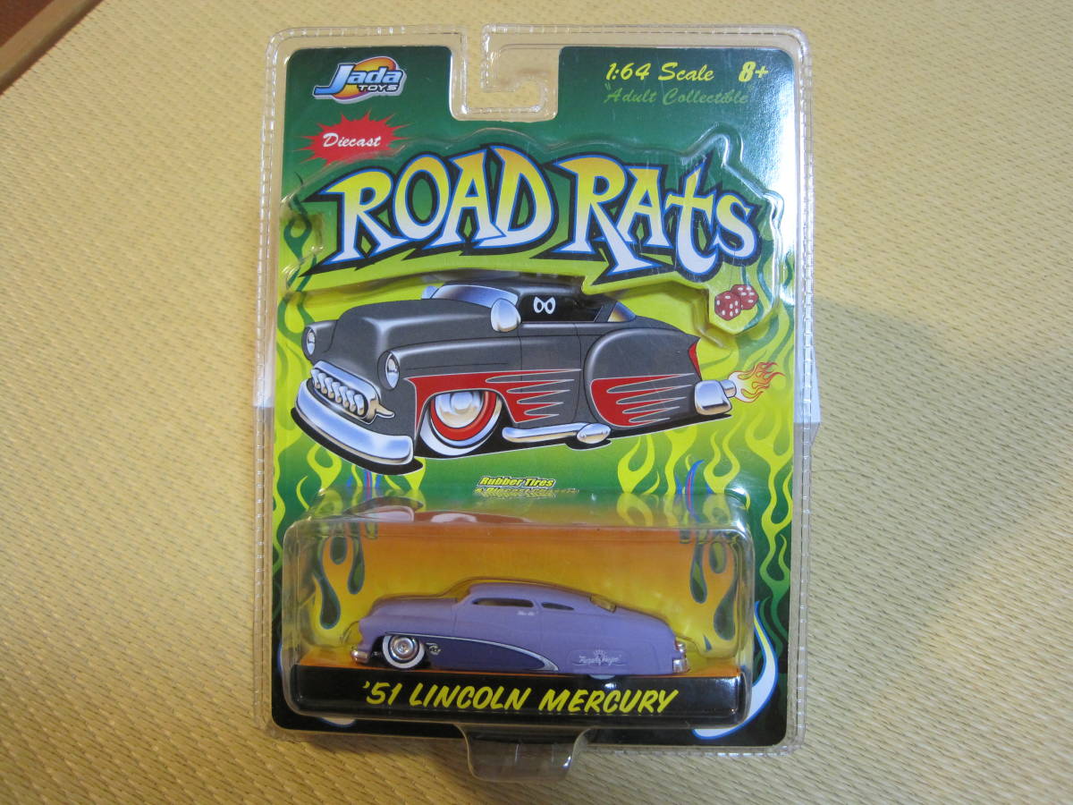 JADA TOYS 1/64 ROAD RATS '51 LINCOLN MERCURY purple(Jada Toys)｜売買された ...