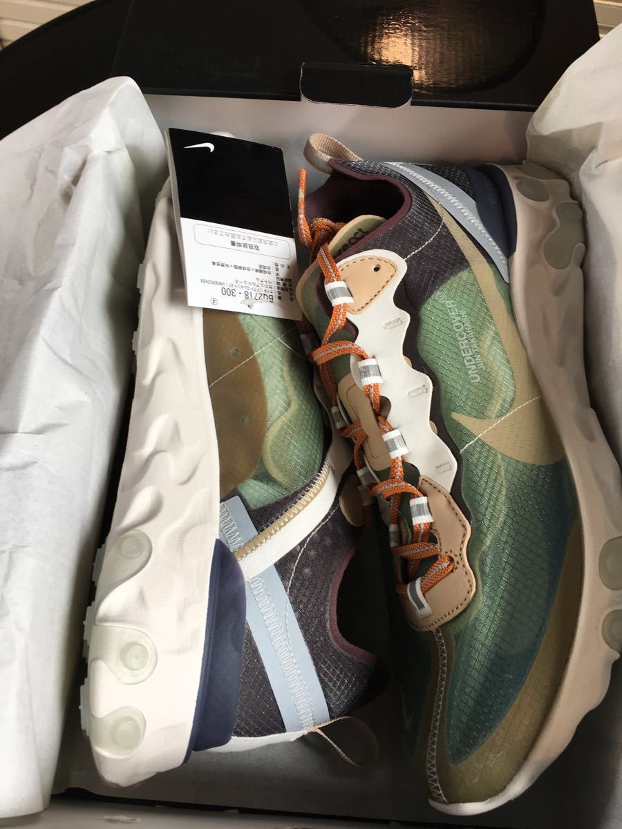 29cm UNDERCOVER REACT ELEMENT 87 US11 アンダーカバー リアクトエレメント Green Mist ...