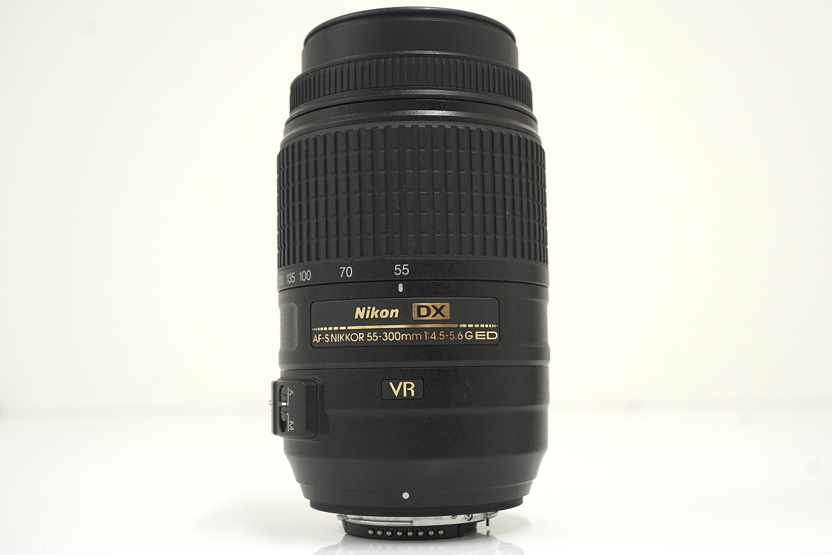 CP0901 Nikon 交換レンズ AF-S DX NIKKOR 55-300mm f/4.5-5.6G ED VR 超 超望遠ズームレンズ 手ブレ補正 完動品 1円 K(ニコン)｜売買され ...