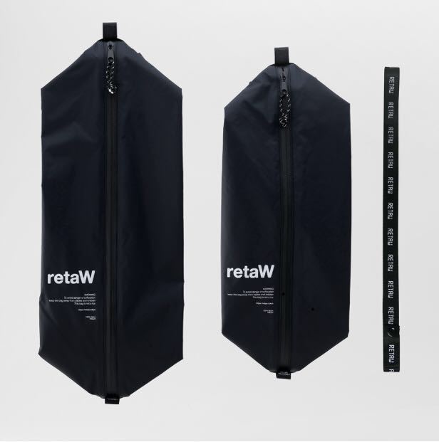 retaW fragment design travel pauch フラグメント リトゥ トラベル ポーチ2個(グッドイナフ)｜売買された ...