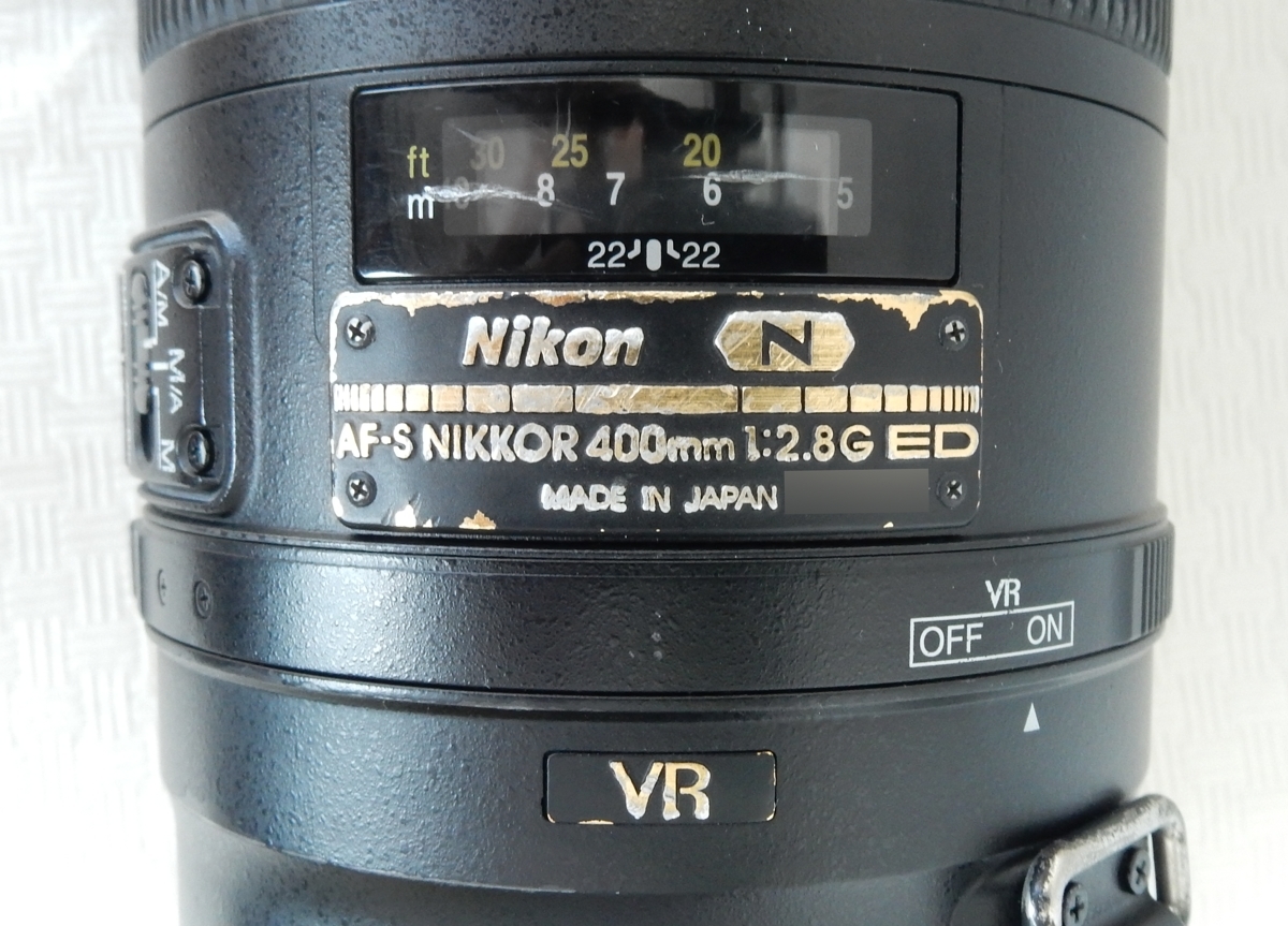 ニコン Nikon AF-S400/2.8G 訳あり品(ニコン)｜売買されたオークション情報、yahooの商品情報をアーカイブ公開 ...