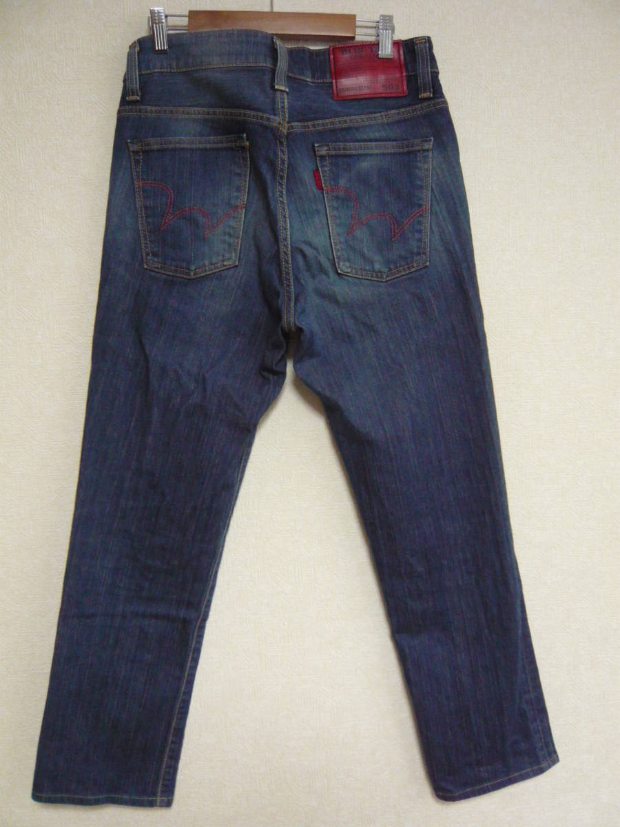 EDWIN BLUETRIP エドウィン ブルートリップ EDGELINE 503 SKINNY SLIM スキニー スリム 送料300円 EG5032 W31 ストレッチ 良品 激安(W31 ...