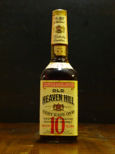 特級 OLD HEAVEN HILL AGED 10 YEARS オールドヘブンヒル 10年 86PROOF 750ml OLD HEAVEN ...