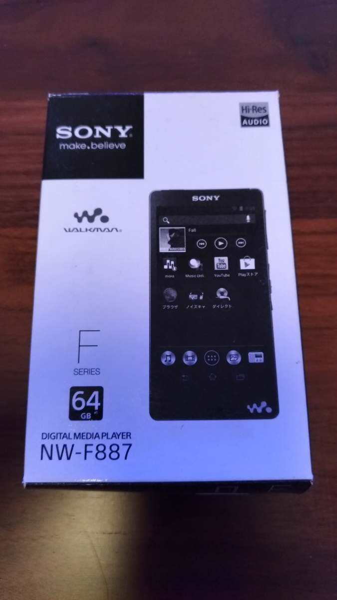ソニーウォークマン NW-F887 ホワイト 大容量64GB ハイレゾ対応(本体)｜売買されたオークション情報、yahooの商品情報を ...