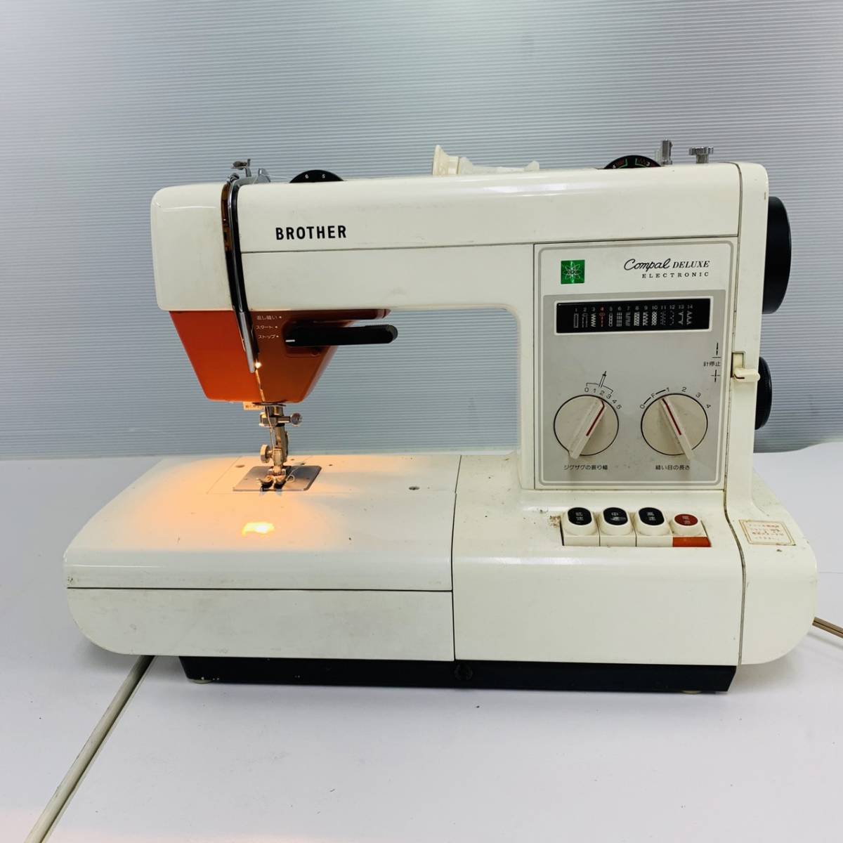 BROTHER ブラザー ミシン Compal DELUXE ELECTRONIC ZZ3-B727(ブラザー)｜売買されたオークション情報 ...