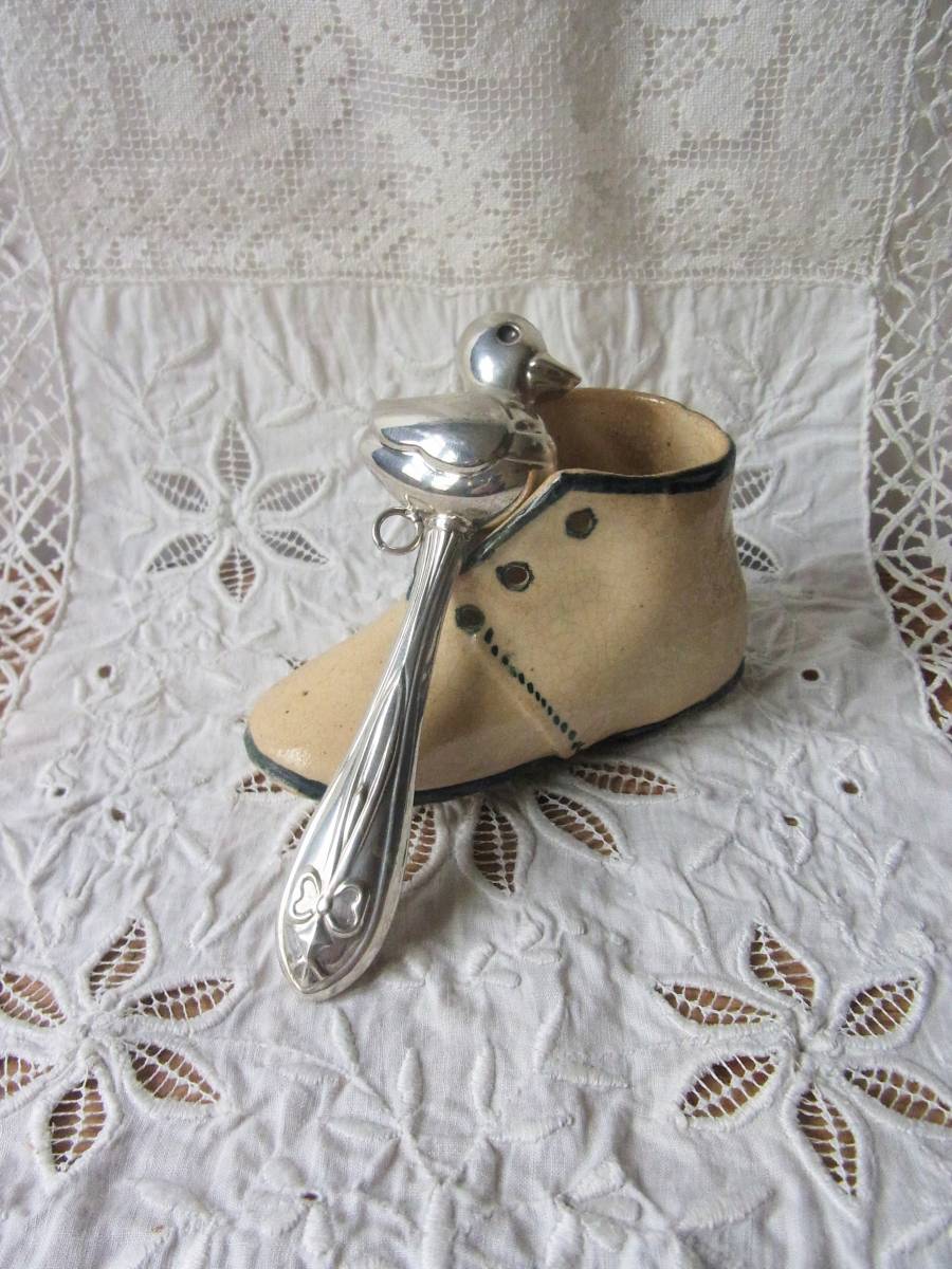 巴里左岸 純銀度925 スターリングシルバー刻印入り 可愛いアヒルのガラガラ ＆レア(銀製)｜売買されたオークション情報、yahooの商品情報をアーカイブ公開 - オークファン（aucfan.com）