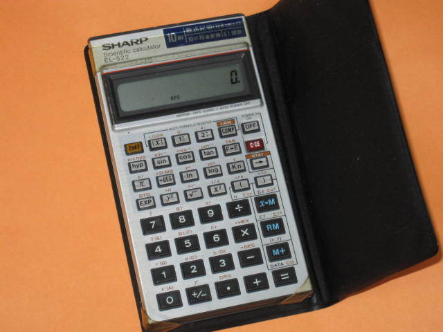 送料185円 SHARP EL-522 関数 電卓 シャープ 大まかな 動作は確認 ジャンク品として出品(シャープ)｜売買されたオークション情報、yahooの商品情報をアーカイブ公開 ...