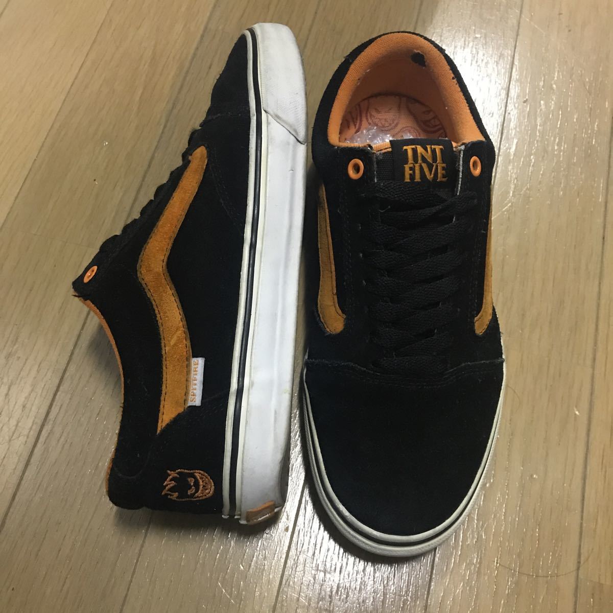VANS TNT5 SPITFIRE 27.5 skate sk8 ストリート スケート スケシュー コラボ 限定(シューズ)｜売買された ...