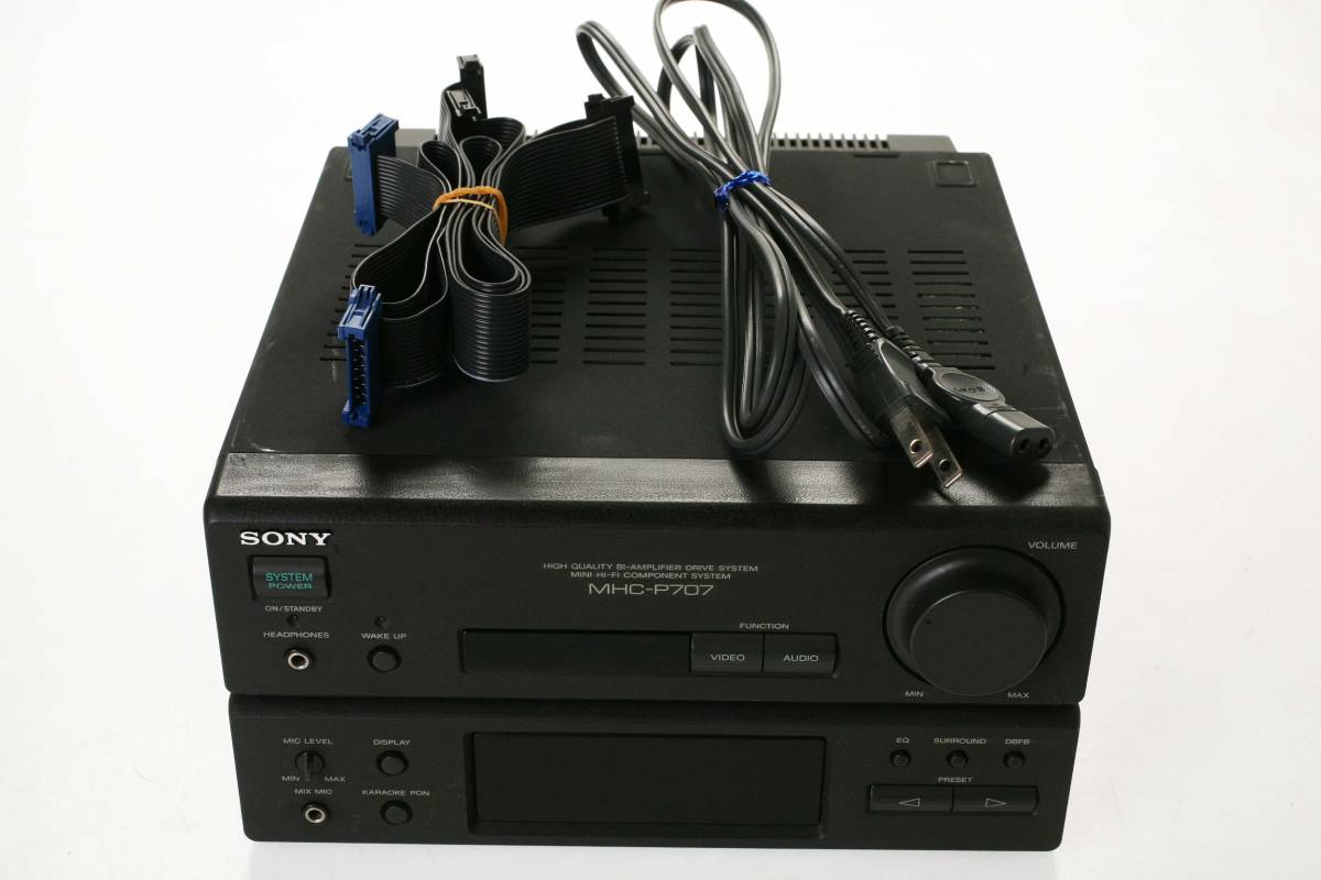 SONY INTEGRATED STEREO AMPLIFIER TA-707 MHC-P707 システムコンポシリーズ(ソニー)｜売買された ...