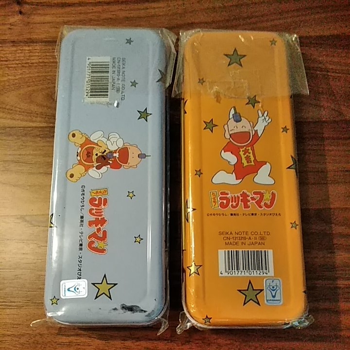 ラッキーマン 缶ペン ケース 2種 ガモウひろし ジャンプ 集英社 送料210(その他)｜売買されたオークション情報、yahooの商品情報をアーカイブ公開 - オークファン（aucfan.com）