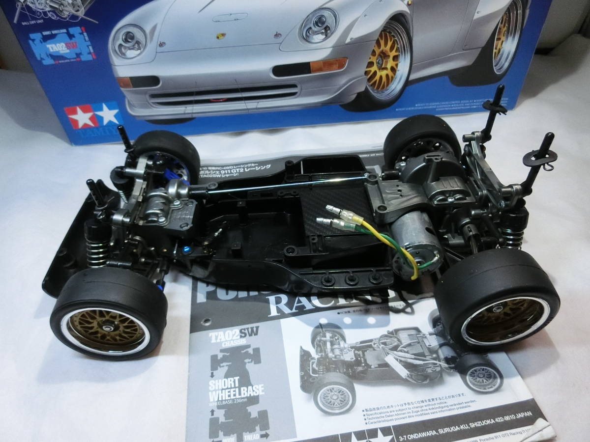 TAMIYA 1/10 PORSCHE 911GT2 RACING TA02SW シャーシ(田宮模型)｜売買されたオークション情報、yahoo ...
