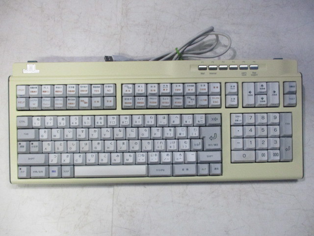 JDL USB 財務キーボード EKUJ10 ジャンク W90115(USBキーボード)｜売買されたオークション情報、yahooの商品情報をアーカイブ公開 - オークファン（aucfan.com）