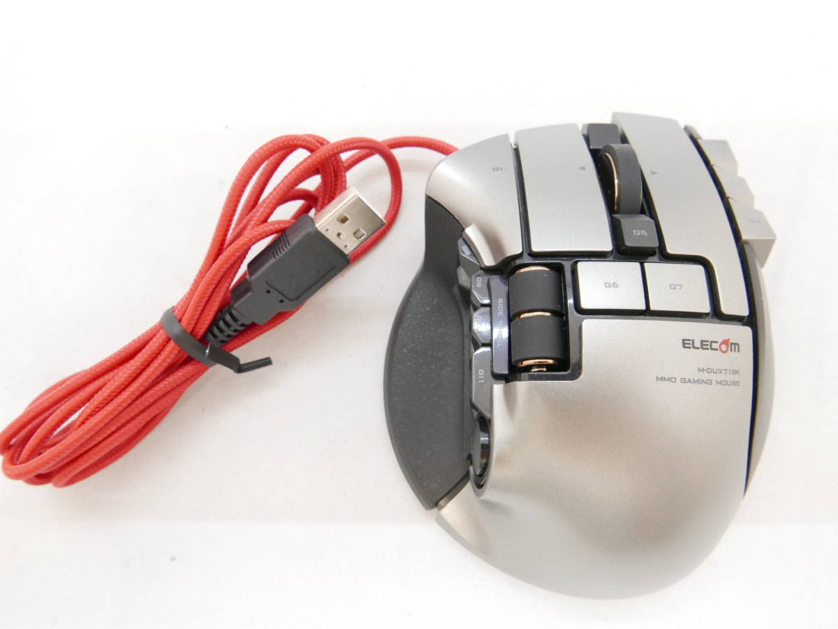 ELECOM エレコム ゲーミングマウス M-DUX71BK 有線マウス 黒 ブラック(USBマウス)｜売買されたオークション情報、yahooの商品情報をアーカイブ公開 - オークファン ...